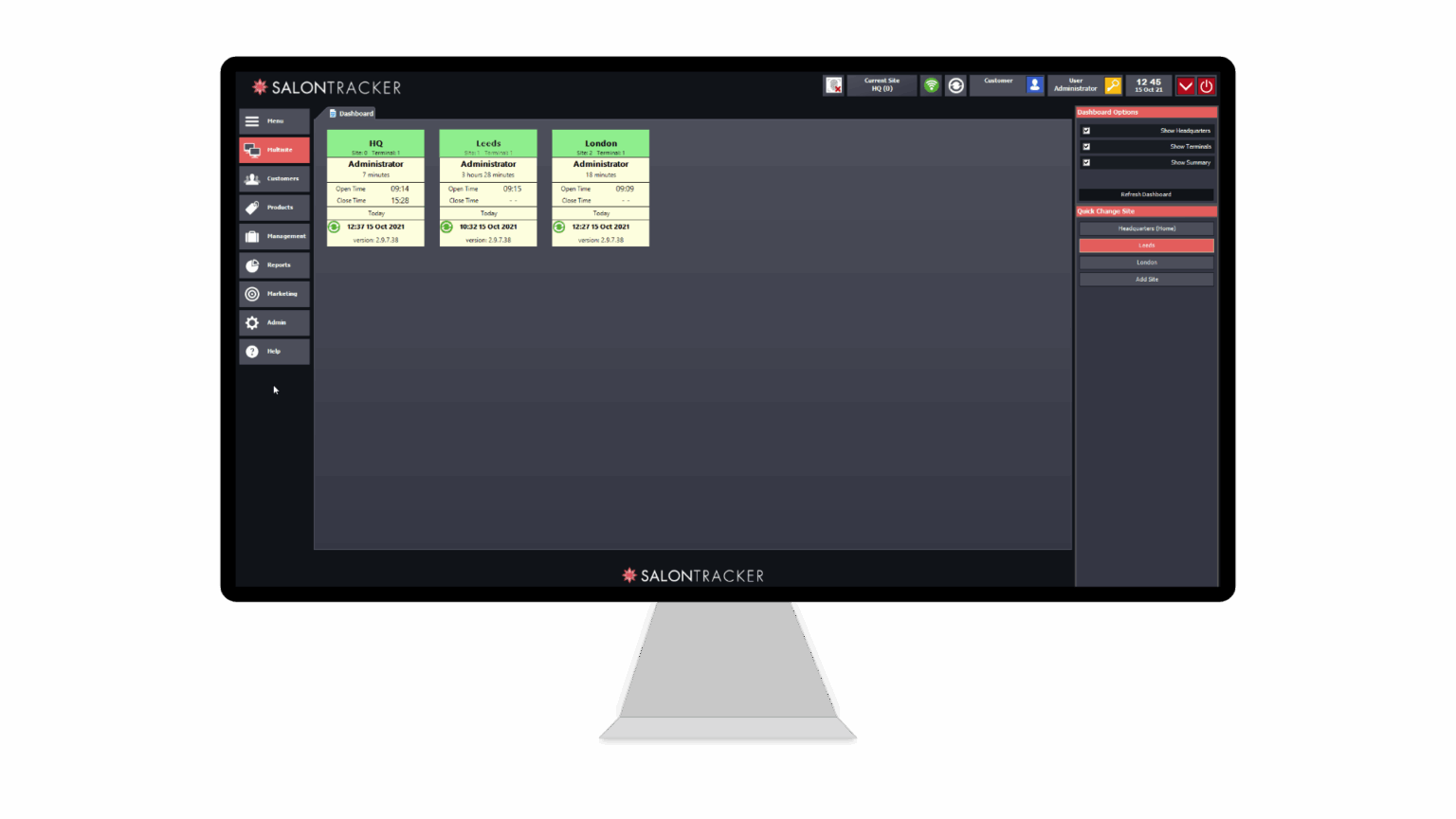 Online – Salon Tracker