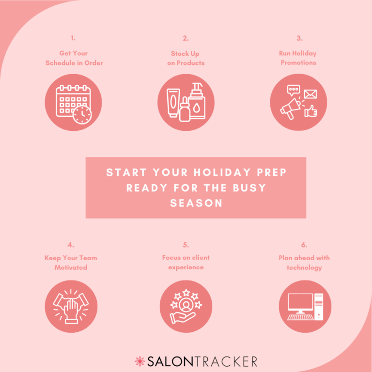 Start your holiday prep ready for the busy season – Salon Tracker
